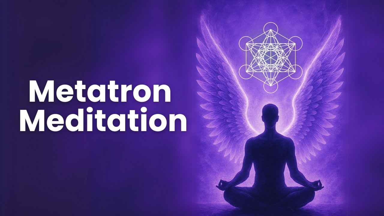 25-Minute Guided Meditation for Inner Peace with Archangel Metatron ...
