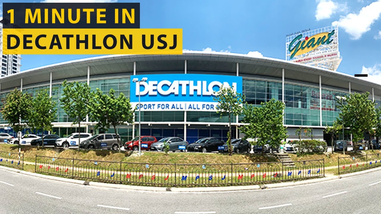 1 Minute in Decathlon USJ - YouTube
