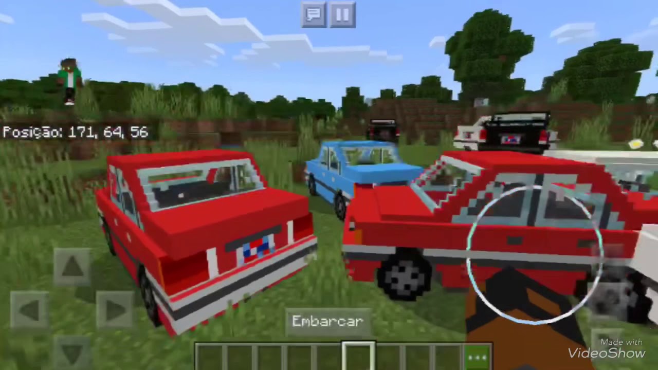 Mod de carros para Minecraft pe - YouTube
