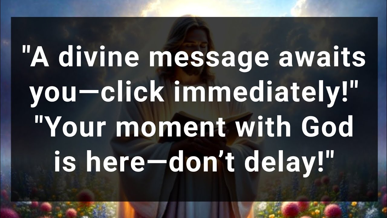 ️ "A divine message awaits you-click immediately!" "Your moment with ...