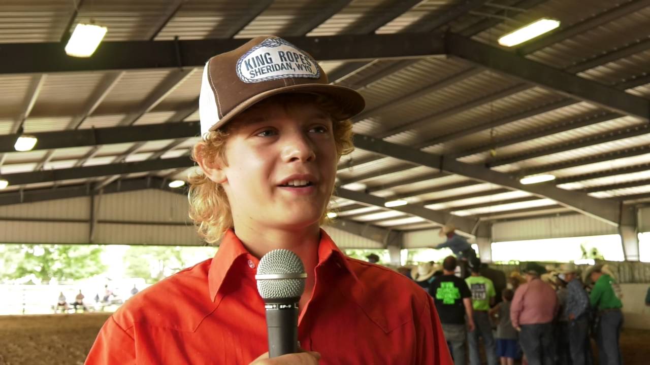Bull Riding Mini Camp at National Junior High Finals - YouTube