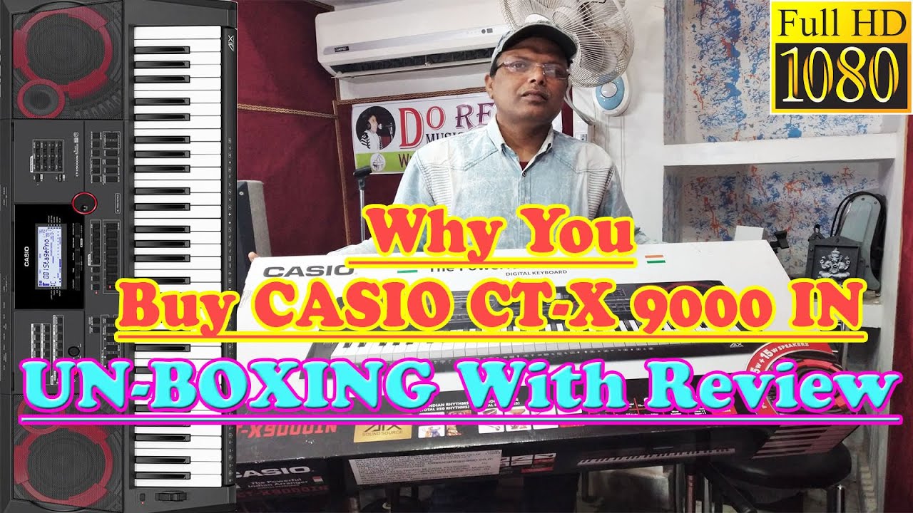 CASIO CTX-9000IN || UNBOXING || REVIEW || HANDS ON || DEMO || BY Sudhir ...