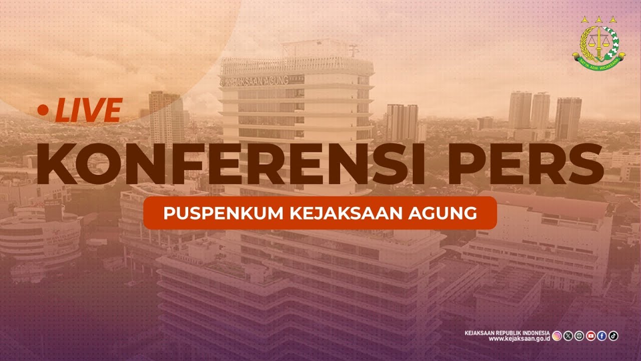 🔴LIVE KONFERENSI PERS PERKEMBANGAN PERKARA SUAP GRATIFIKASI PENANGANAN ...