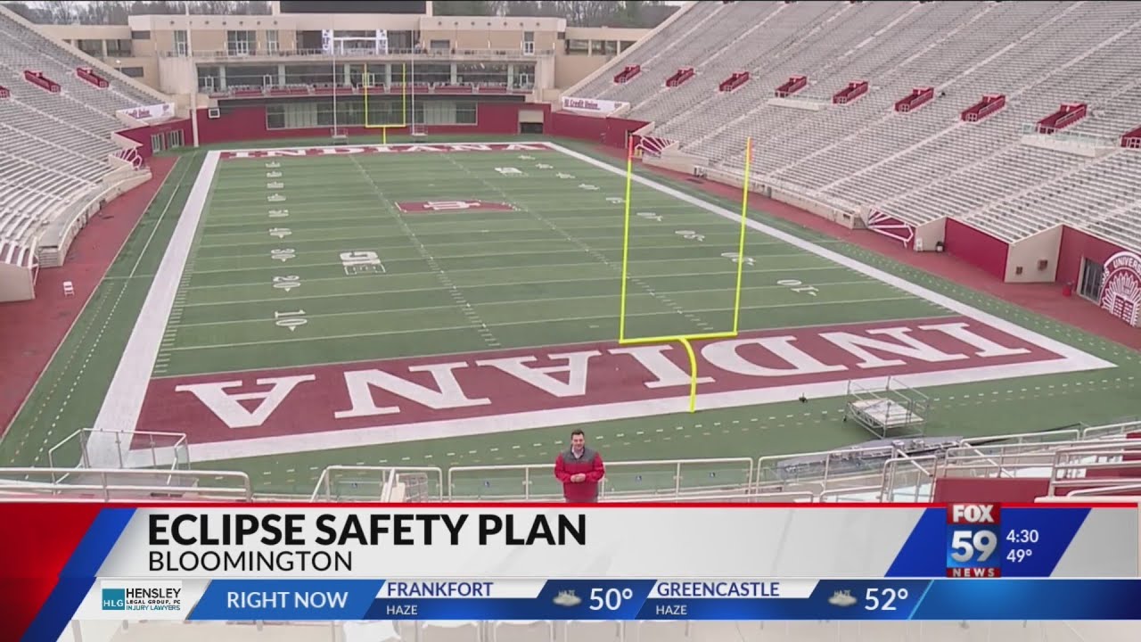 Bloomington officials preparing for 300k people on eclipse day, warn of traffic congestion - YouTube