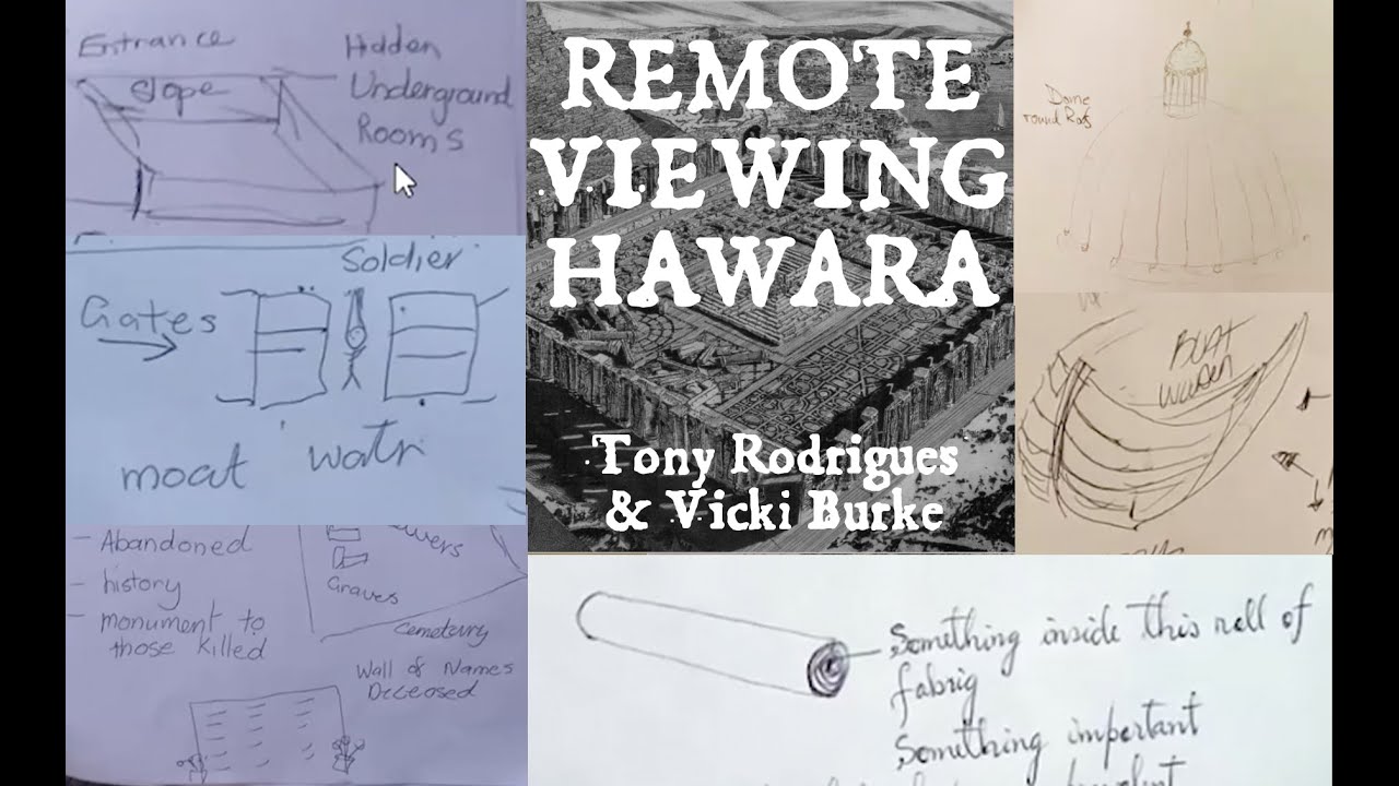 Remote viewing the Hawara Labyrinth with Tony Rodrigues and Vicki Burke ...