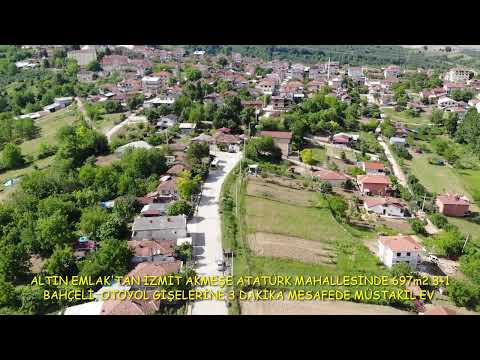 KOCAELİ İZMİT AKMEŞE MAHALLESİ SATILIK MÜSTAKİL EV