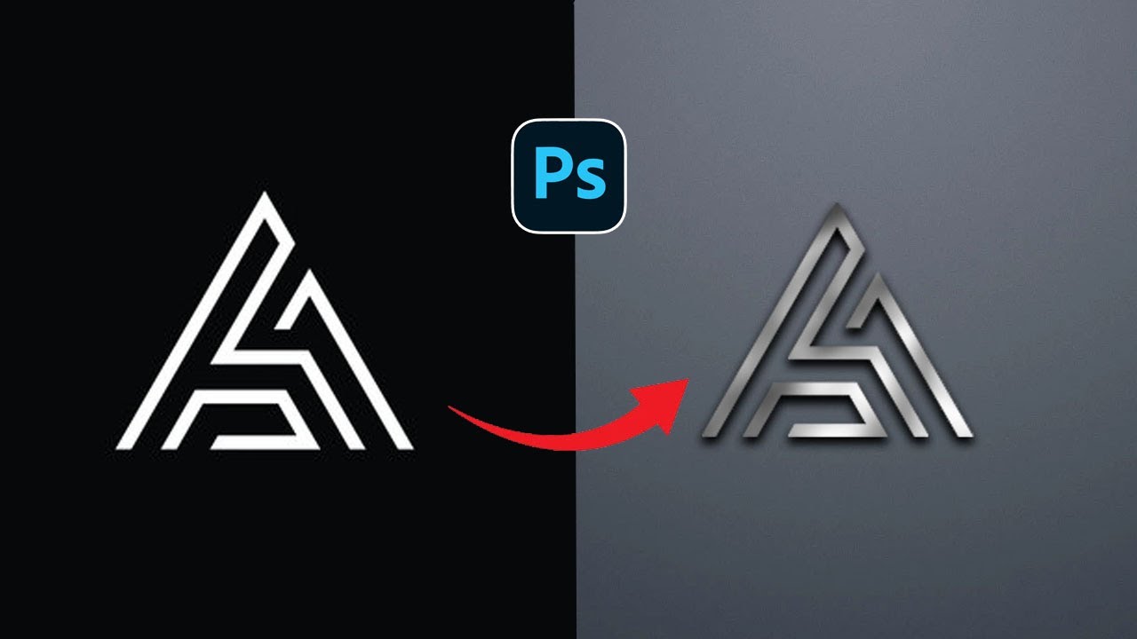 How to give professional look to a logo || Adobe Photoshop tutorial # ...
