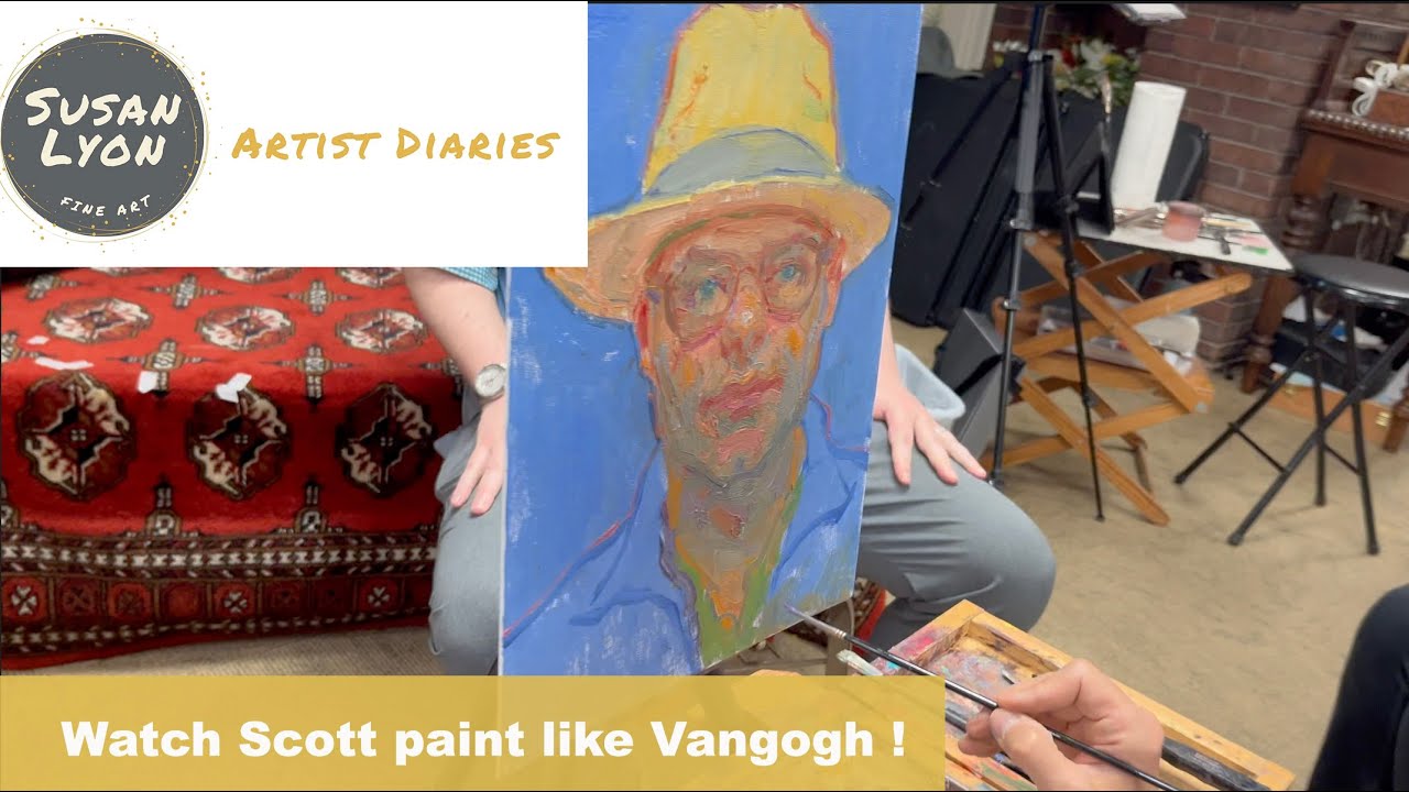 Watch Scott paint like Van Gogh - YouTube