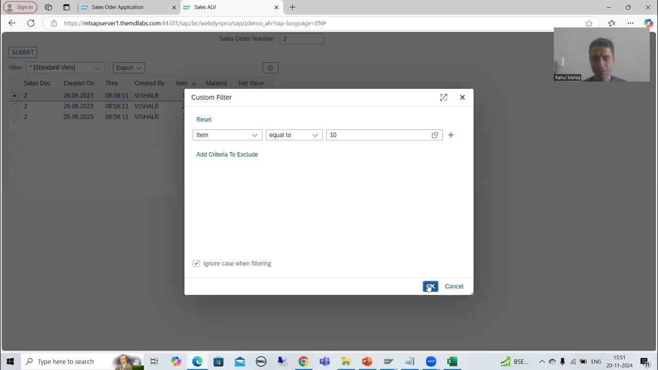 48 - Web Dynpro ABAP - Component Usage - ABAP List Viewer(ALV) Part1 - YouTube