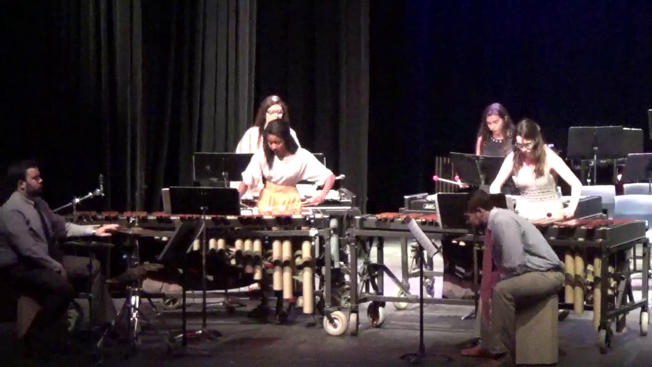 2017 Spring Concert Percussion Ensemble - YouTube
