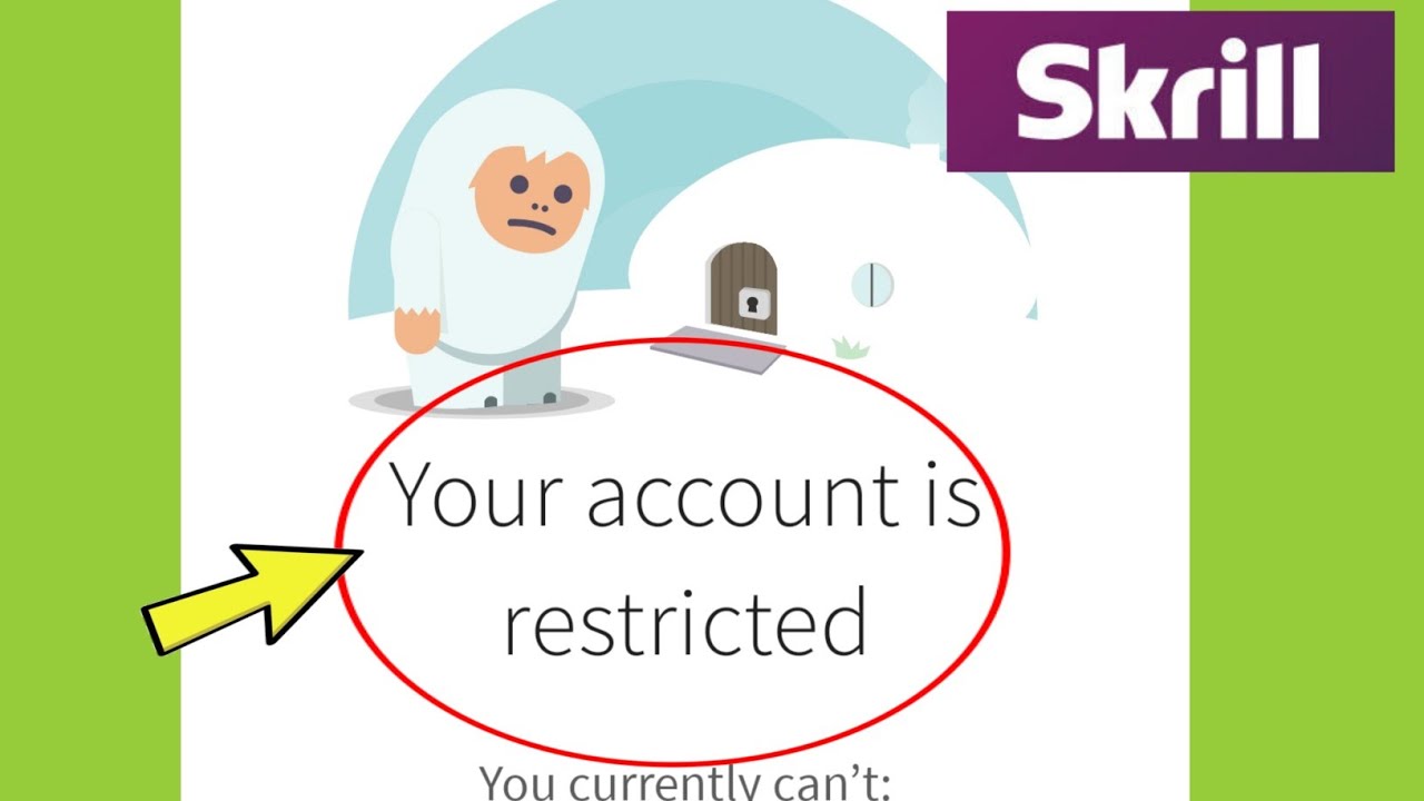 Skrill | Your account is restricted in skrill account - YouTube