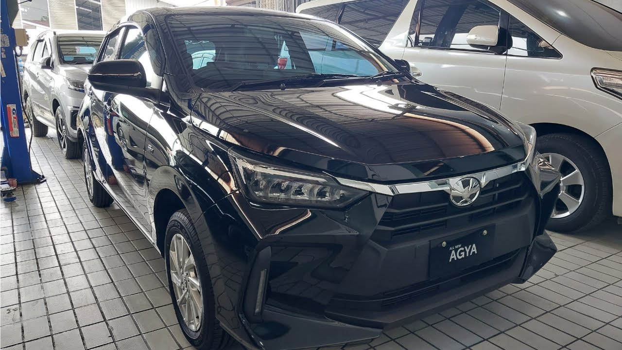 All New Agya 1.2 G CVT 2023|| Warna Hitam || Exterior dan Interior ...
