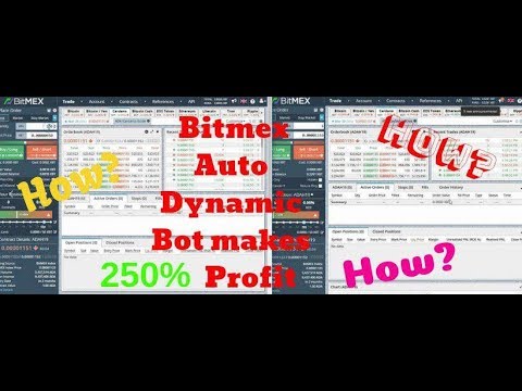How does Bitmex Auto Dynamic Bot makes 250% Profit? (Strategy Revealed ...