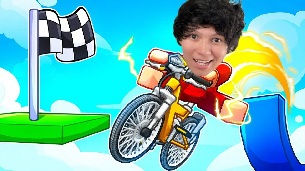 Going 8,252,764 MPH in Roblox Bike Obby! - YouTube