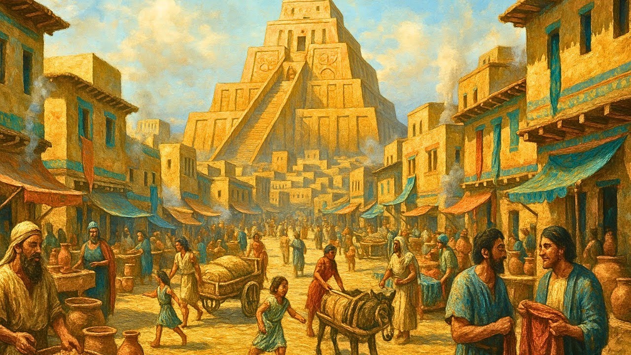 What Average Day Looked Like in the World's First City - YouTube