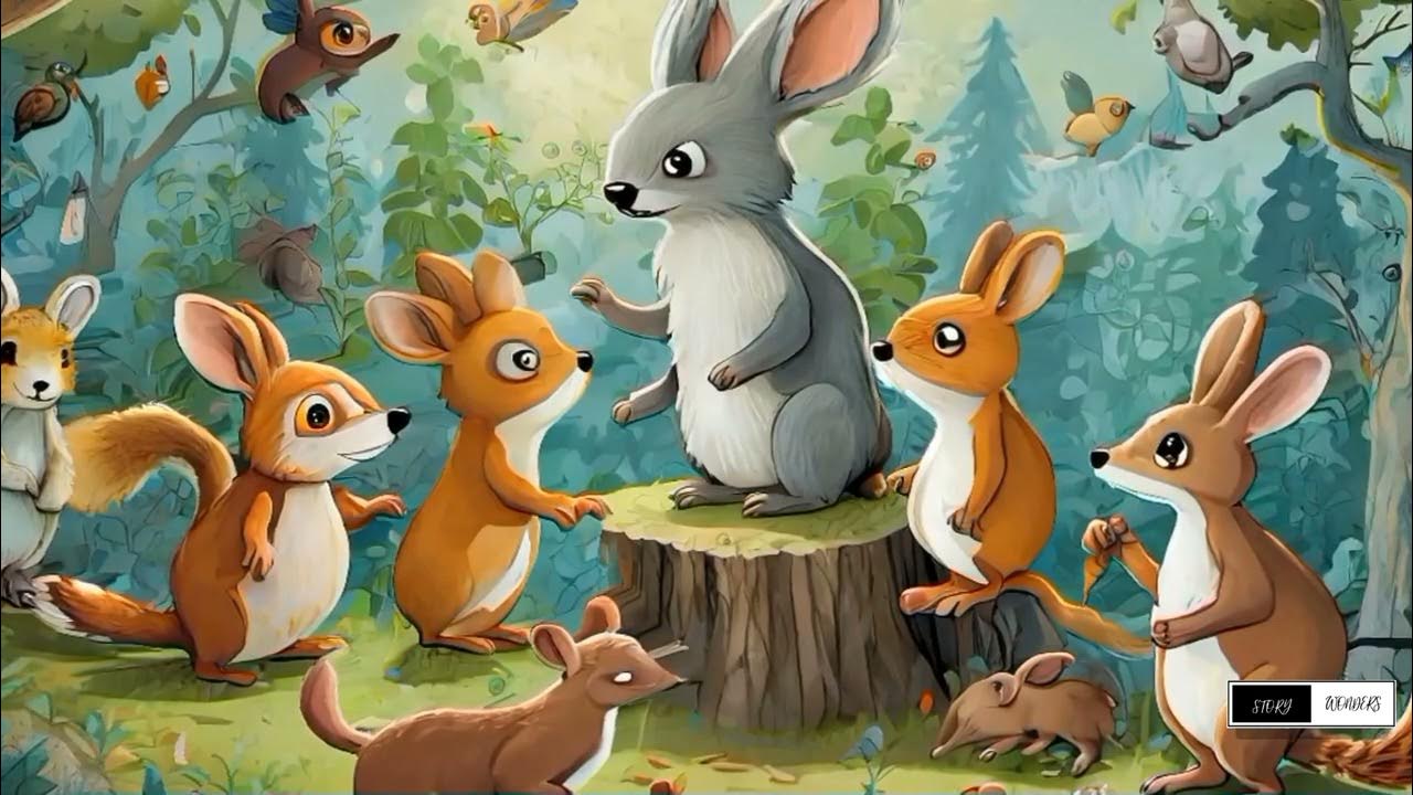 "Harmony Restored: The Tale of Clever Rabbit and the Mischievous Mice ...