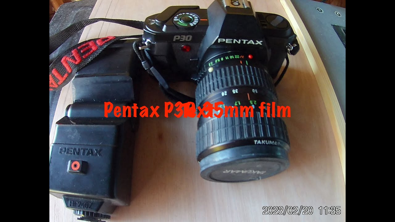 Pentax P30 35mm film camera - YouTube