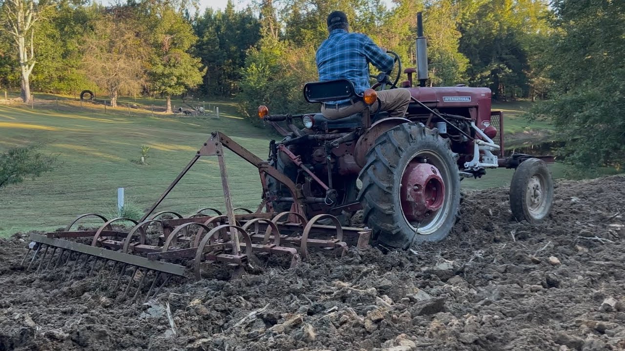 Planting Winter Rye Cover Crop - YouTube