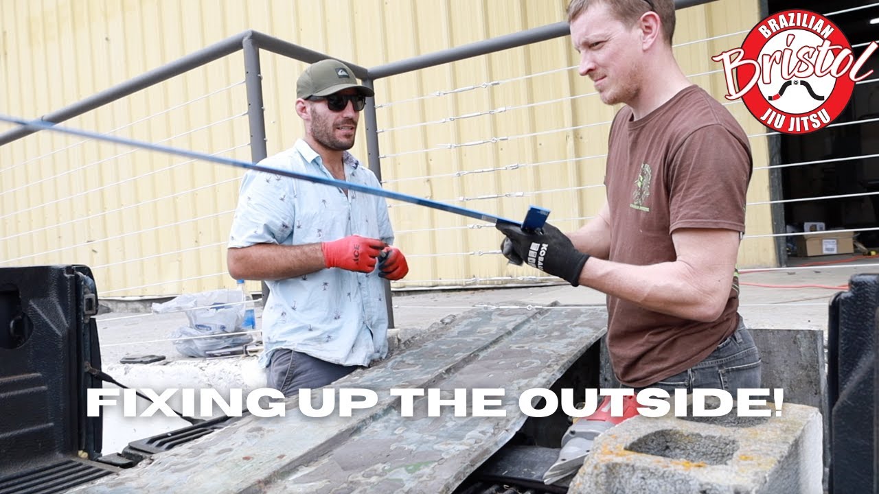 building a new bjj gym part 2 - YouTube