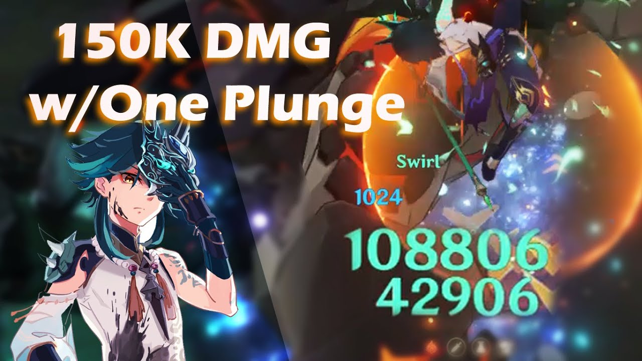 C1 Xiao 100K DMG Plunge Spam 'You made a Monster' v3 Showcase and Build ...
