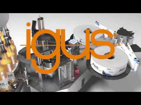 KHS labelling machine - YouTube