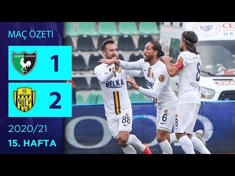 ÖZET: Y. Denizlispor 1-2 MKE Ankaragücü | 15. Hafta - 2020/21