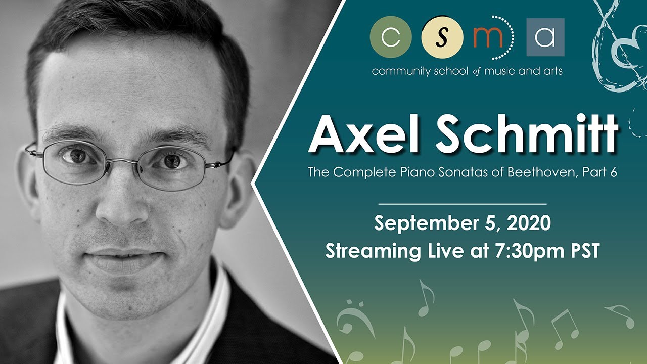Axel Schmitt - The Complete Piano Sonatas of Beethoven, Part 6 - YouTube