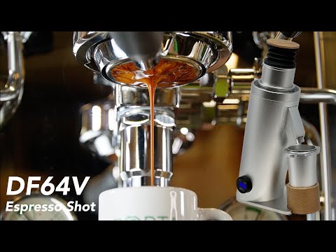 DF64V Espresso Shot - YouTube