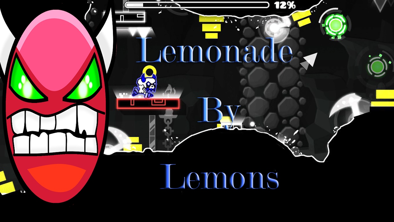 Geometry Dash [2.1]- Lemonade by Lemons 100% (all coins) - YouTube