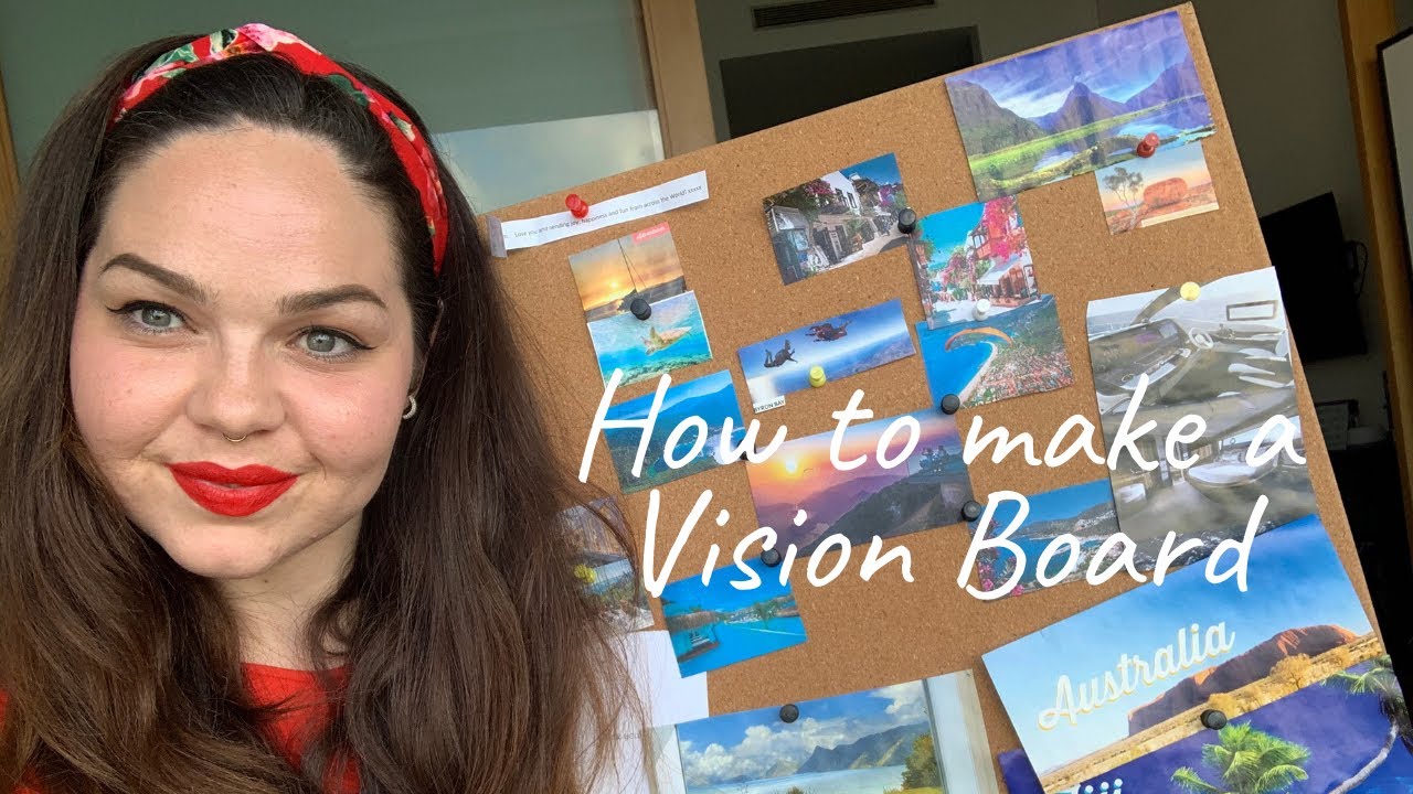 How to make a vision board - YouTube