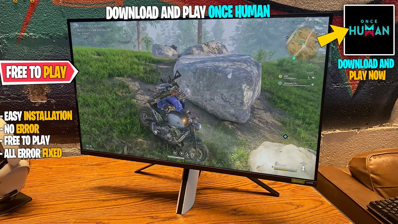 How To Download and Play Once Human In PC/Laptop (Free To Play) - YouTube
