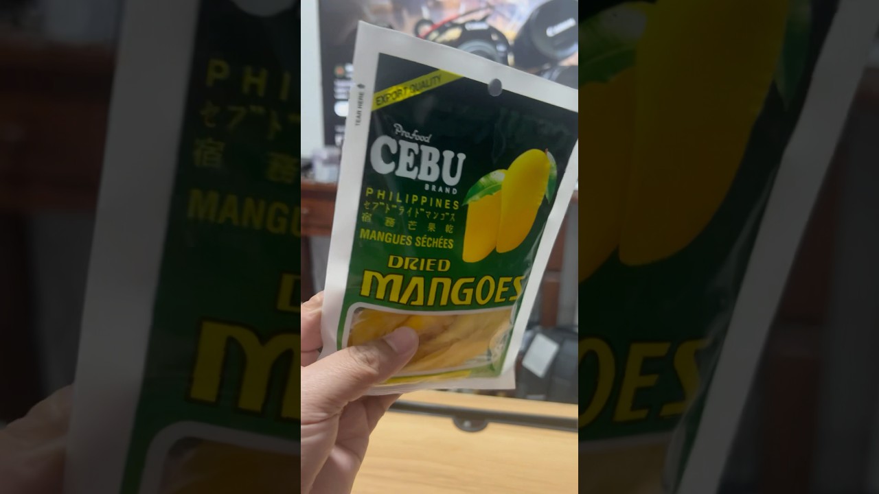 [Unboxing] Profood Cebu Brand Philippines: Dried Mangoes. #DriedMangoes ...