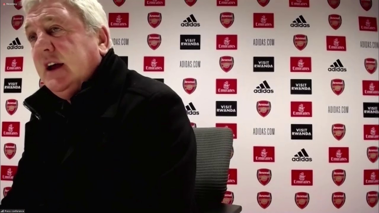 Arsenal 3-0 Newcastle - Steve Bruce - Post-Match Press Conference - YouTube