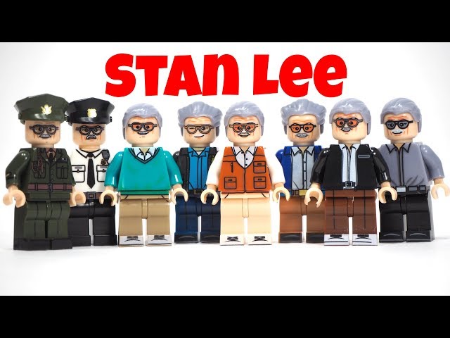 Stan Lee Lego Minifigure