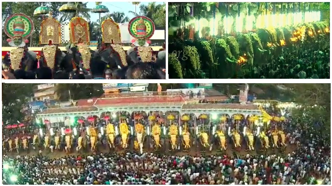 Catch a glimpse of Cherai Pooram | Pooram Festivals of Kerala - YouTube