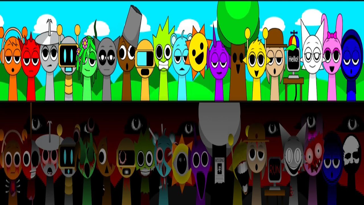 Incredibox Sprunki..ALL NEW Characters Together in One Epic Mod ...