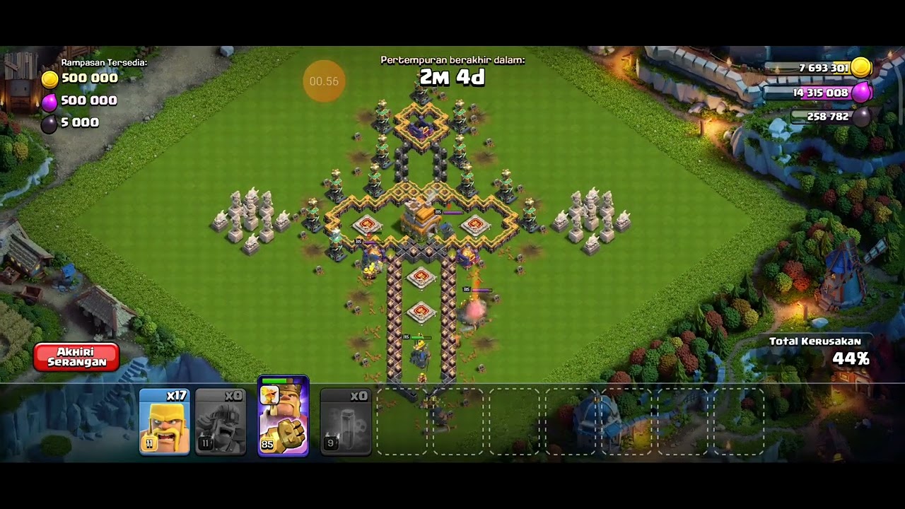 Tantangan Raja Era Kegelapan COC 2023 - YouTube