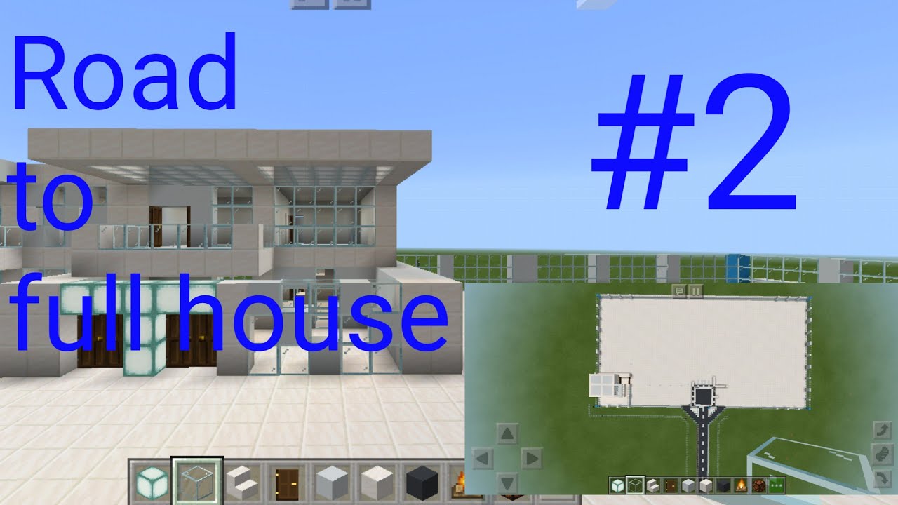 Minecraft | road to full house #2 - YouTube