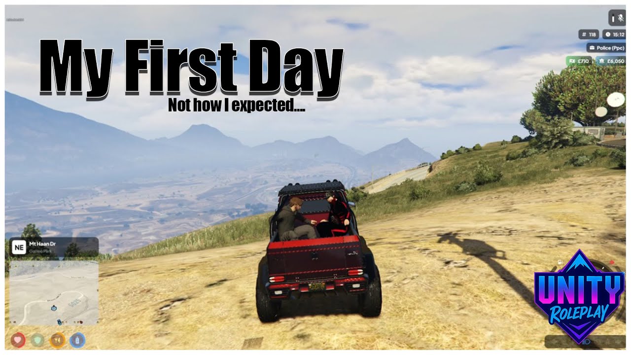 First Day in Unity City GTA RP… and It Got Crazy Fast - YouTube