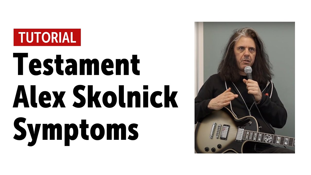 Testament | Titans of Creation | Alex Skolnick explains the Main Riff ...