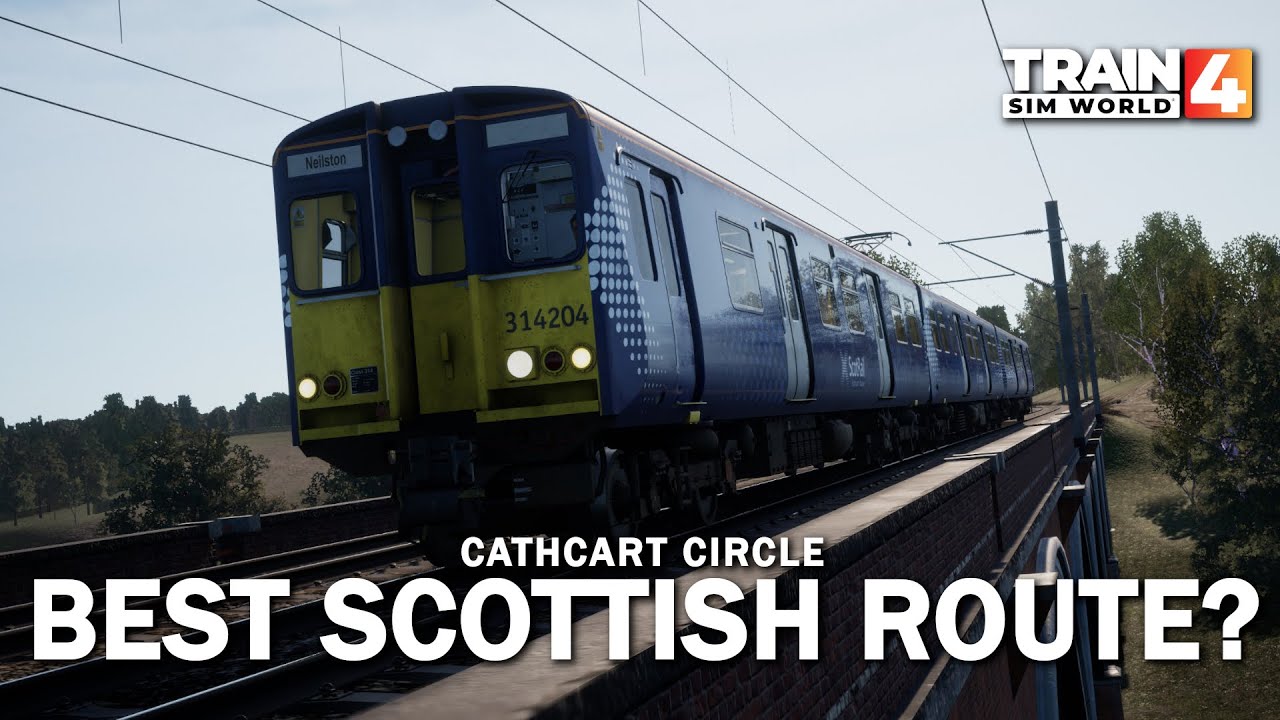 THE BEST SCOTTISH ROUTE? - Cathcart Circle - Train Sim World 4 - YouTube