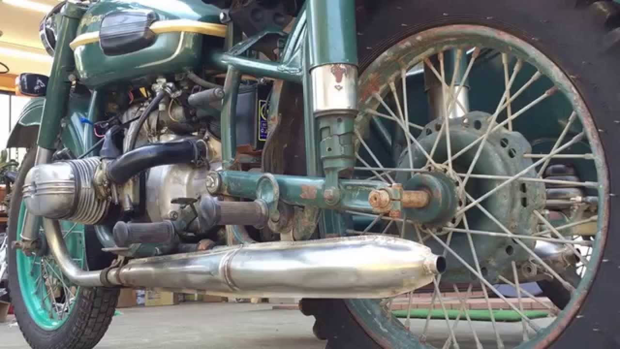 1973 IMZ URAL M66 - YouTube