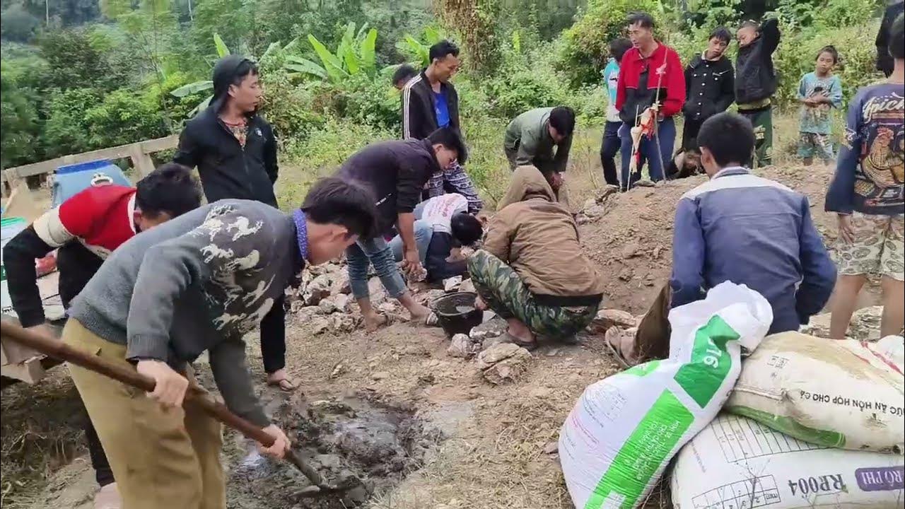 kuv cov kws thiab cov muam peb mu nkaws pob zeb - YouTube