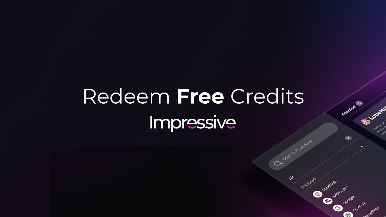 How to earn Impressive free credits - YouTube