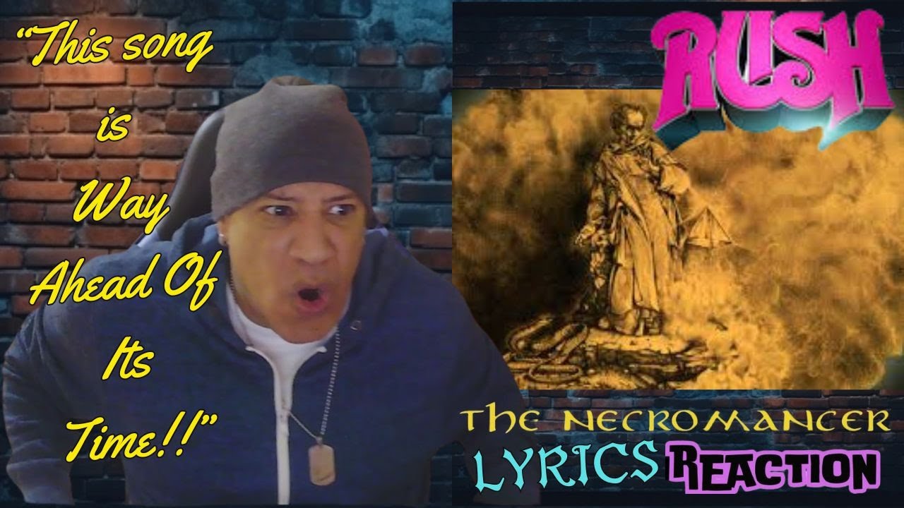 Rush - The Necromancer Lyrics MUSIC REACTION - YouTube