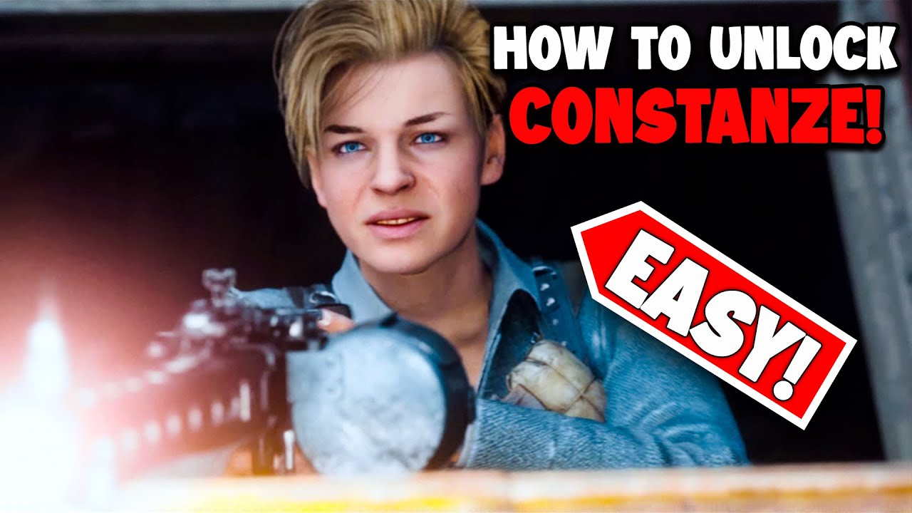 HOW to UNLOCK CONSTANZE in COD VANGUARD! UNLOCKING CONSTNAZE in CALL OF ...