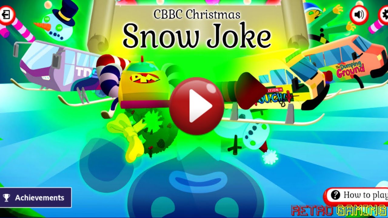 Danger Mouse Snow Joke CBBC Christmas Retro Gaming - YouTube