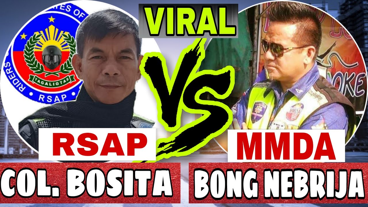 COL BOSITA VS BONG NEBRIJA | MMDA KAKASUHAN ANG RSAP FOUNDER DAHIL SA ...