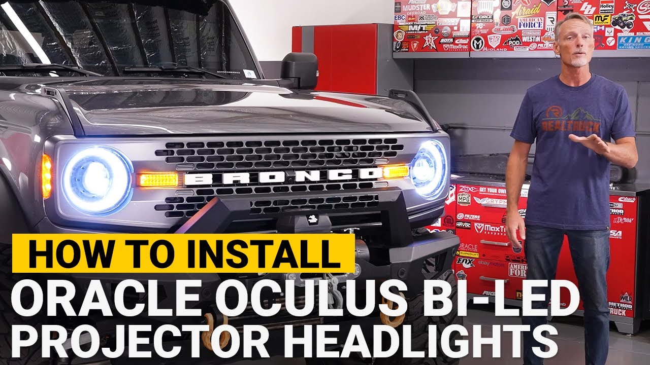 How to Install Oracle Oculus Bi-LED Projector Headlights on a 2022 Ford ...