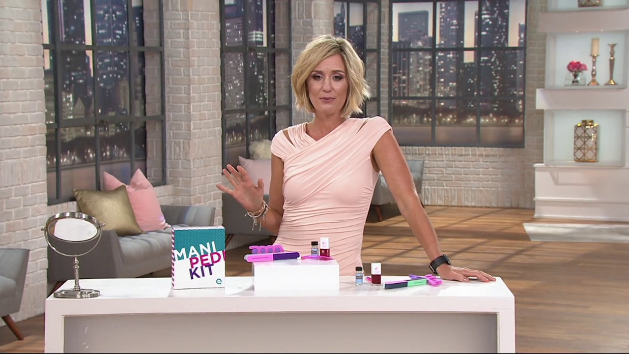 QVC Beauty The Ultimate Manicure/ Pedicure Kit on QVC - YouTube